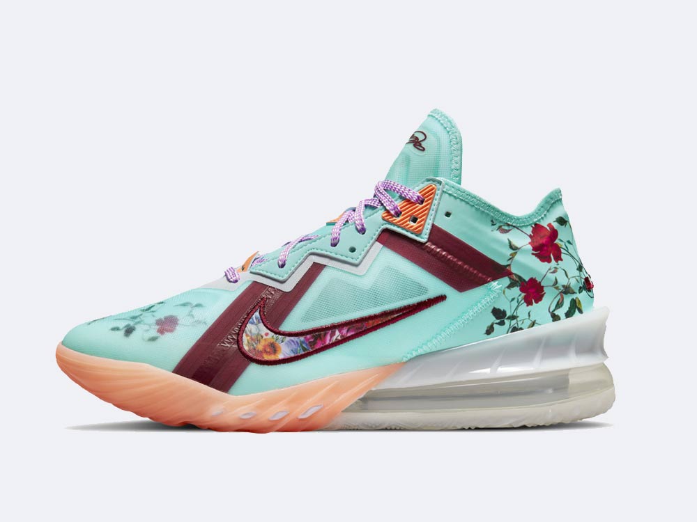 Giày Nike LeBron 18 Low Floral