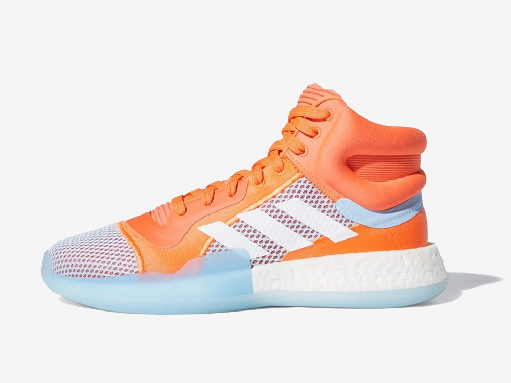 Giày bóng rổ Adidas Marquee BOOST Hi-Res Coral